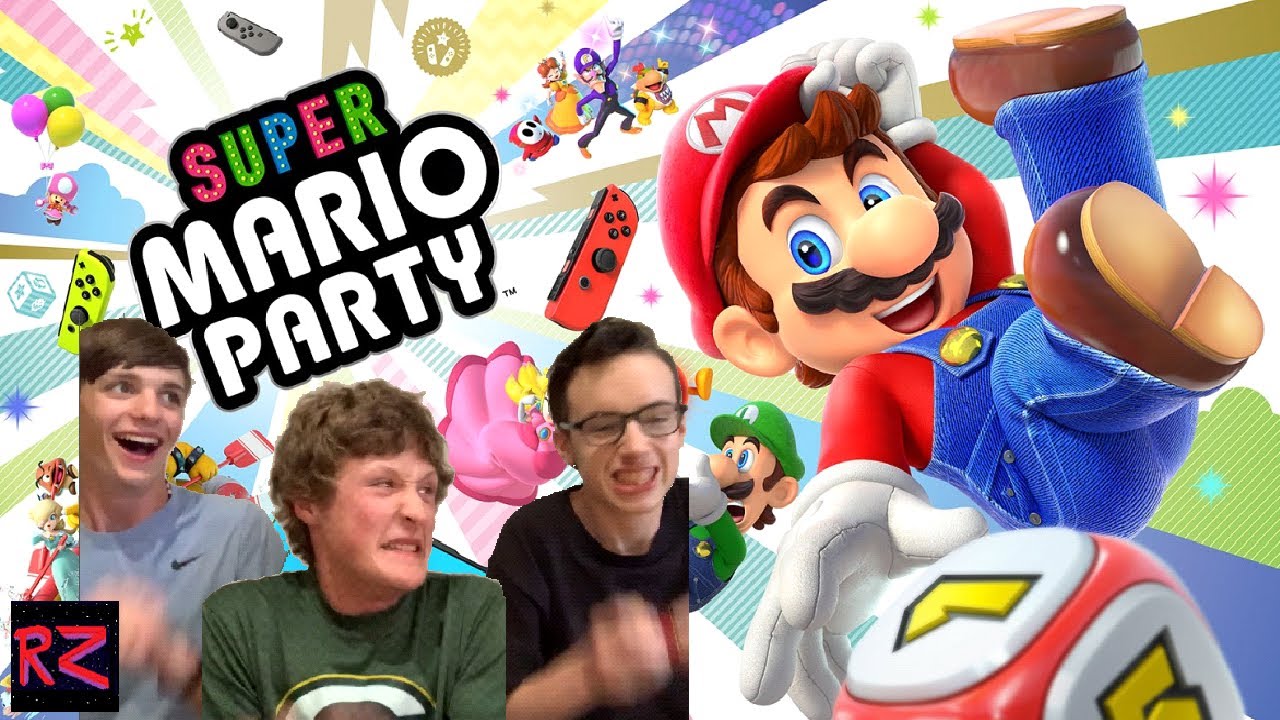 Super Mario Party: Ultimate Mini Game Battle *Funny* - YouTube
