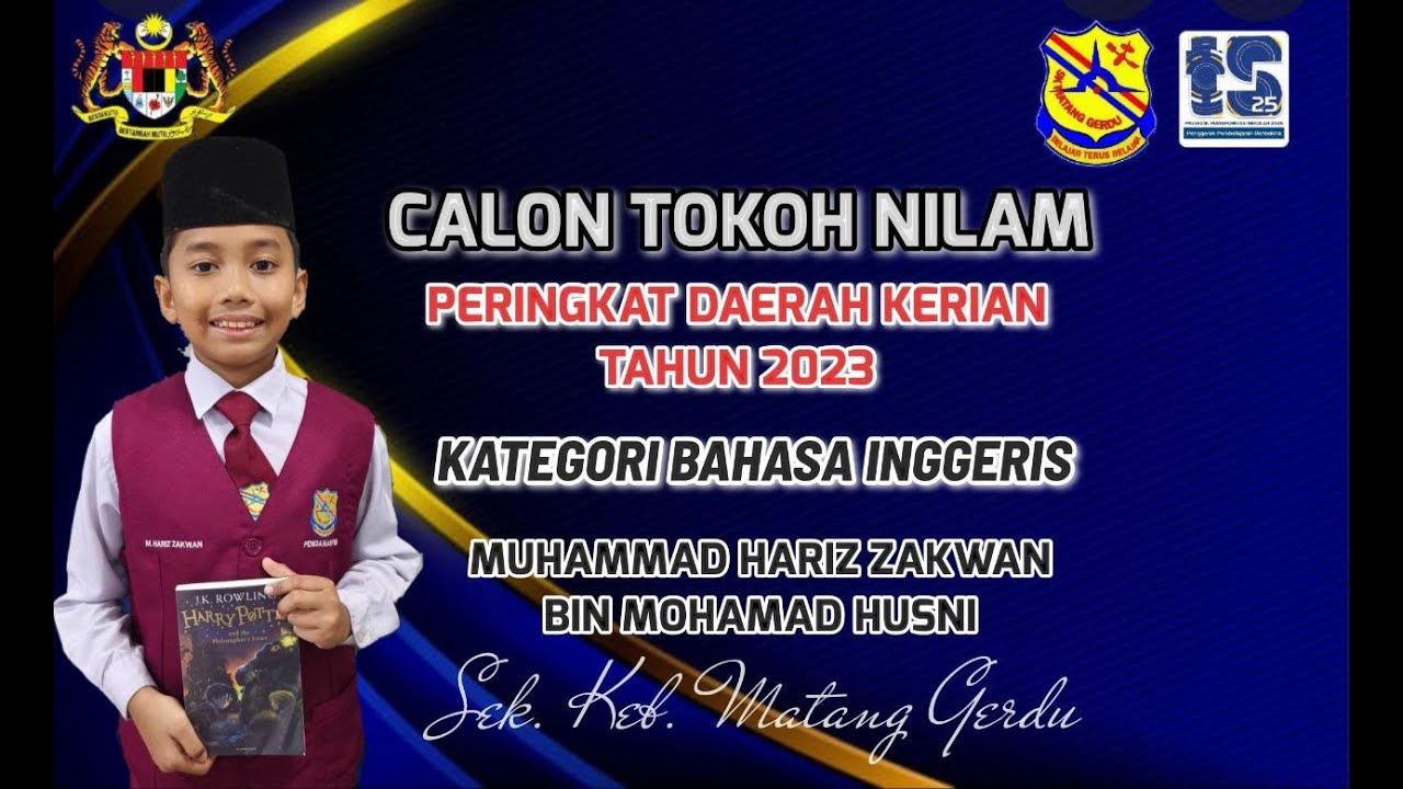 CALON TOKOH NILAM PERINGKAT DAERAH KERIAN TAHUN 2023 - YouTube