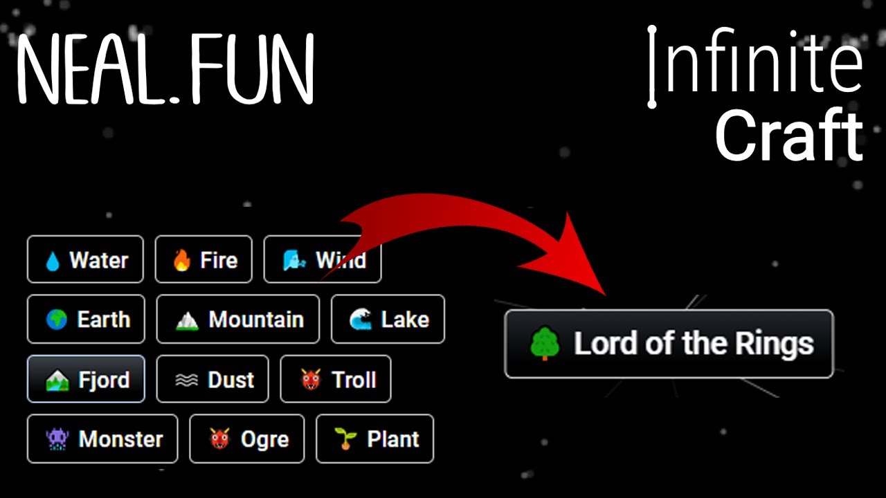 How to Get Lord of the Rings in Infinite Craft | Make Lord of the Rings ...