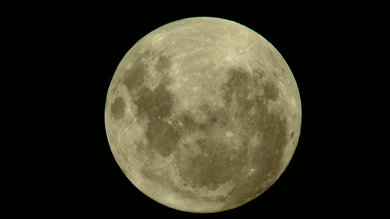 Full Moon December 3 2017 - YouTube