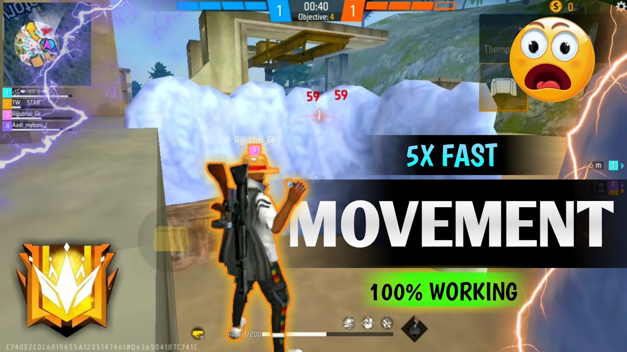 How to Increase Movement Speed in Free Fire || Movement Speed Kaise ...