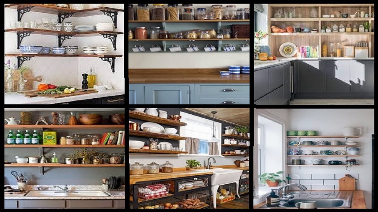 Top 30+ Simple Wooden Open Shelves Kitchen Design Ideas for Budget Home ...