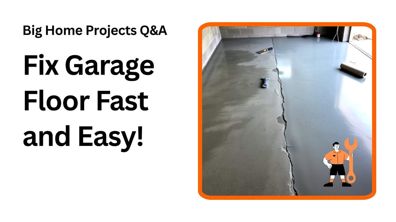 Fix Your Pitted Garage Floor Like a Pro Without Replacement - YouTube