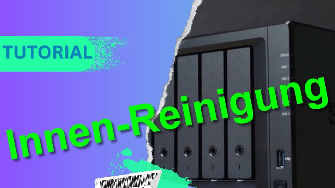 Synology DS 1621+ Reinigung mit einfachen Mitteln - so einfach geht´s ...