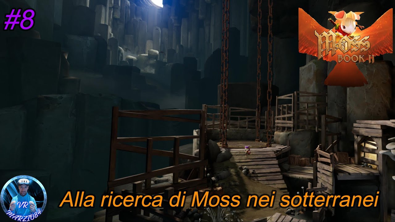 Meta Quest 3 -- Moss Book II #8 -- Alla ricerca di Moss nei sotterranei ...