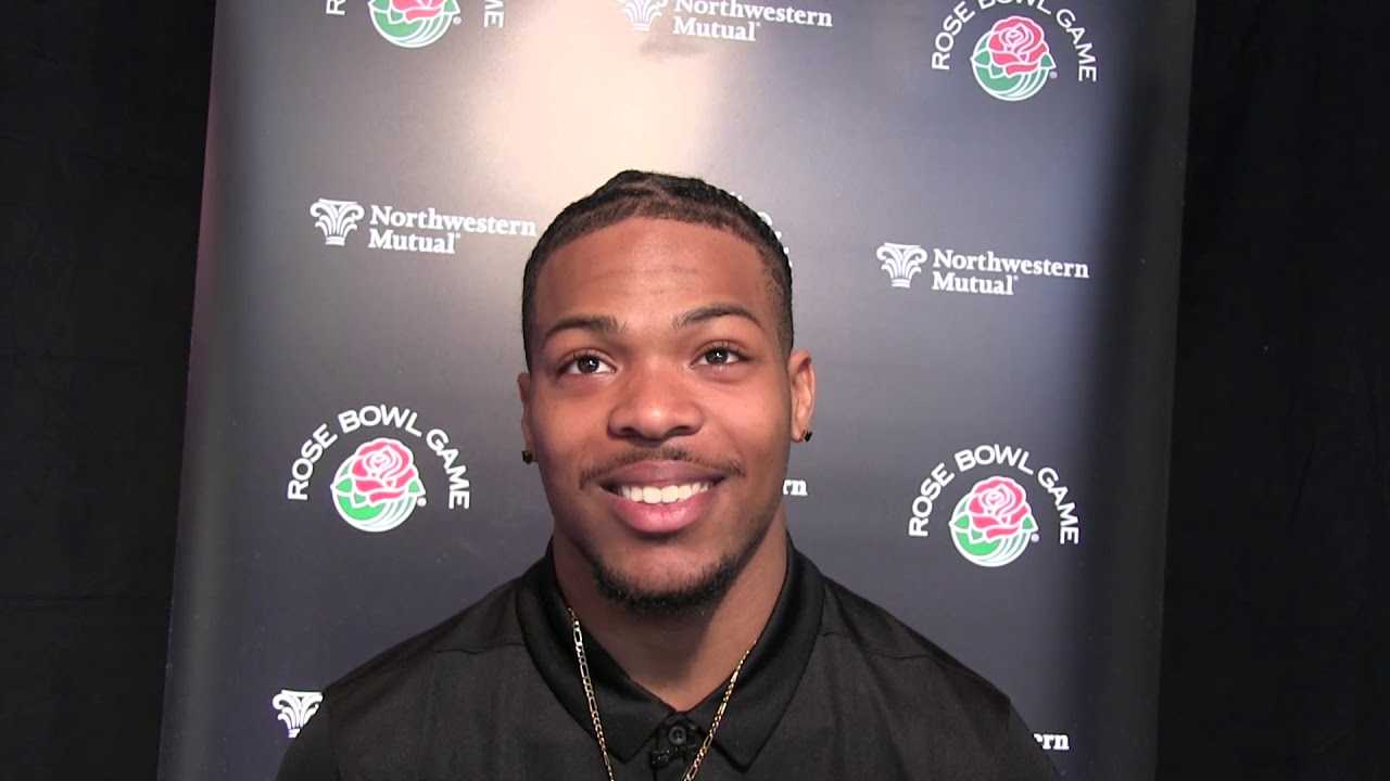 2020 Rose Bowl Game:Thomas Graham Jr. delightful Interview - YouTube