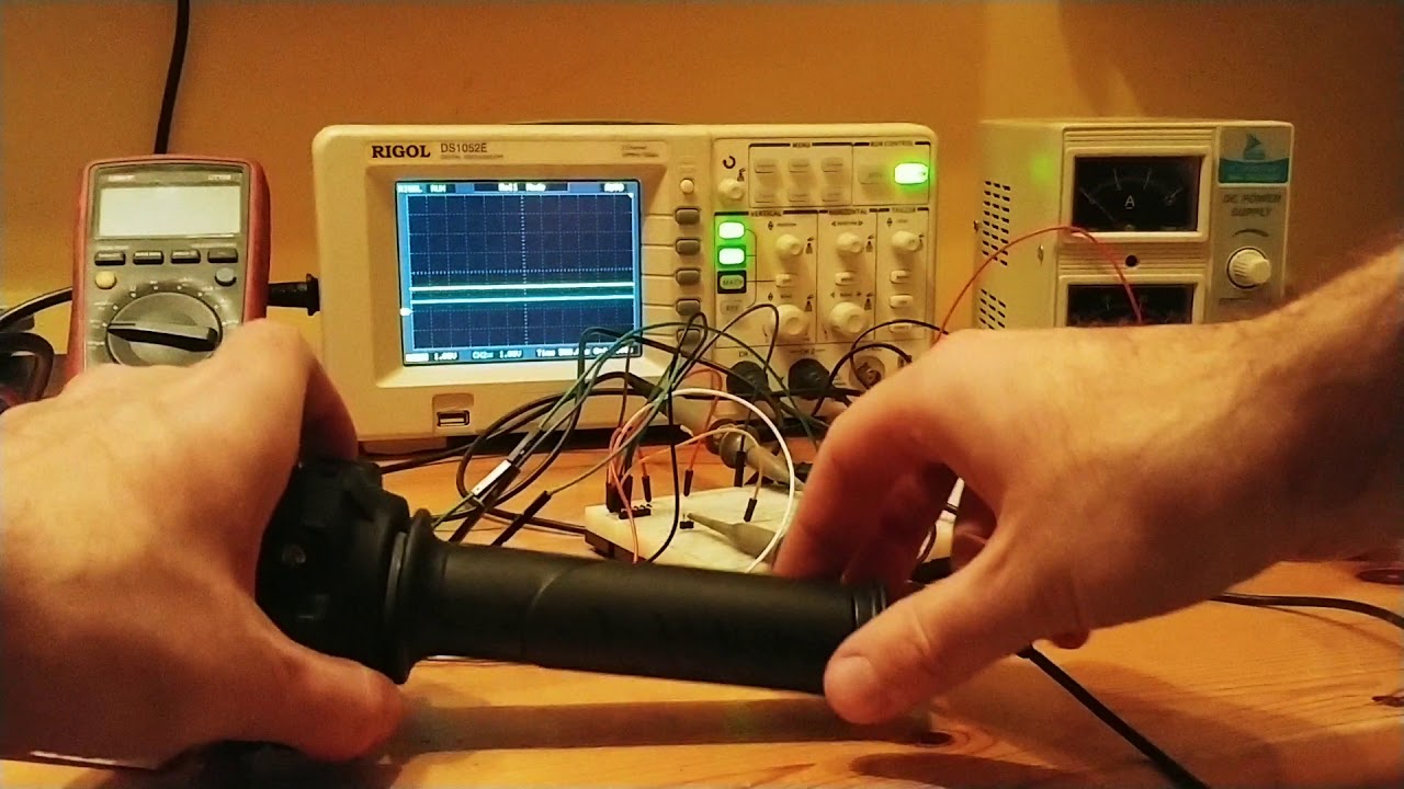 First steps for the Ride-By-Wire SRAD - YouTube