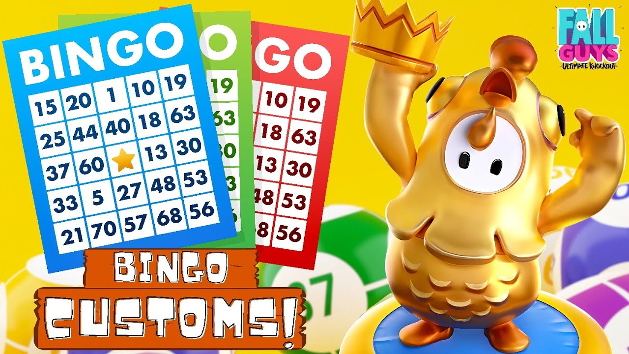 Fall Guys BINGO CUSTOMS CHALLENGES & FUN! ft. @JustNoahFG - Winner ...