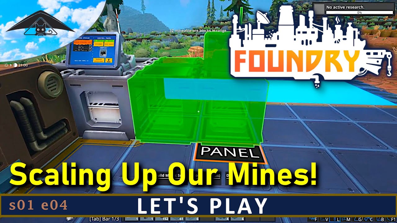 Scaling Up Our Mines! ⛏️ | Let's Play Foundry (DEMO) s01 e04 - YouTube