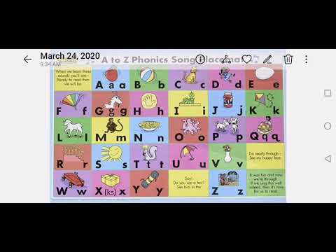 A-Z phonics song - YouTube