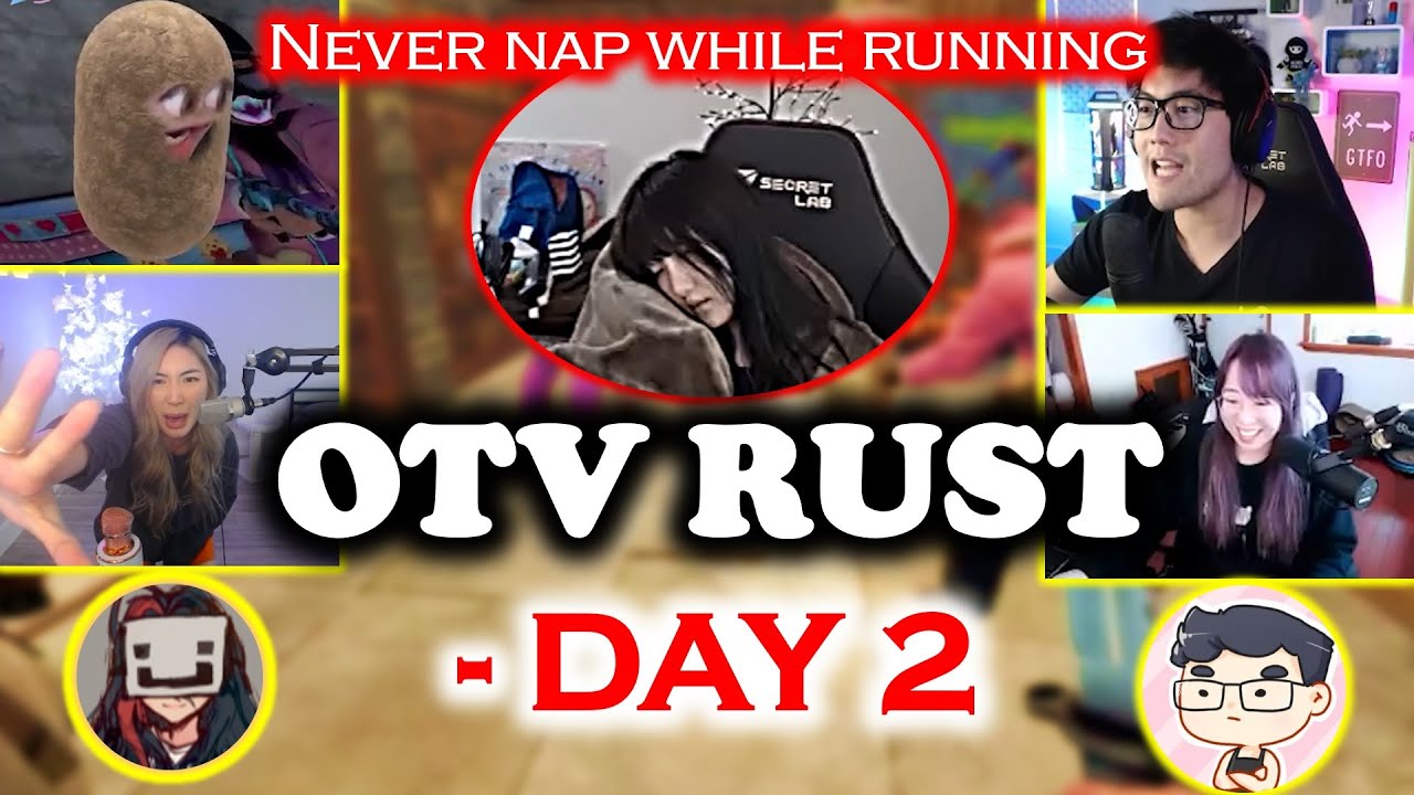 OTV Rust Day 2 Best Moments | fuslie exposed herself | Abe headshots ...