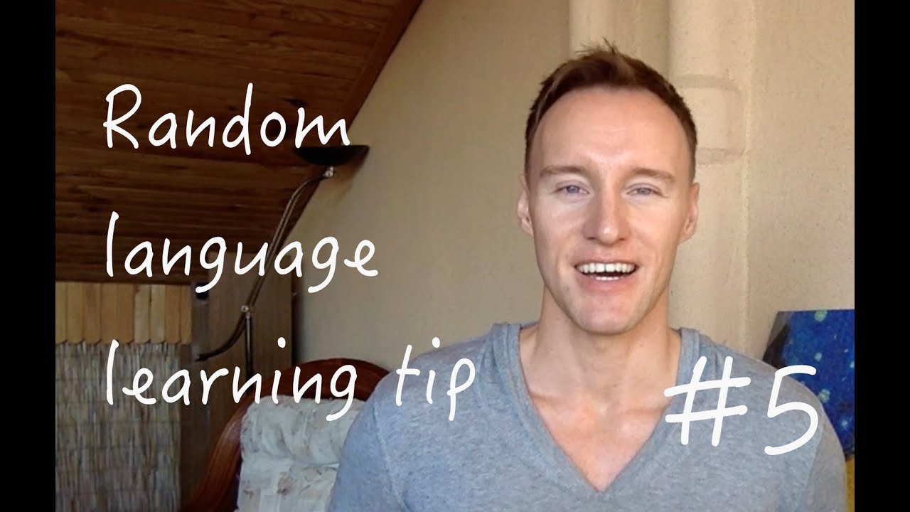 Writing tip - translate texts | Random language learning tip #5 - YouTube
