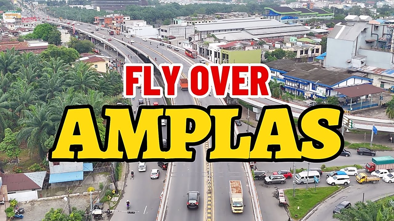 Petualangan Udara: Explore Flyover Amplas Medan Terbaru! - YouTube