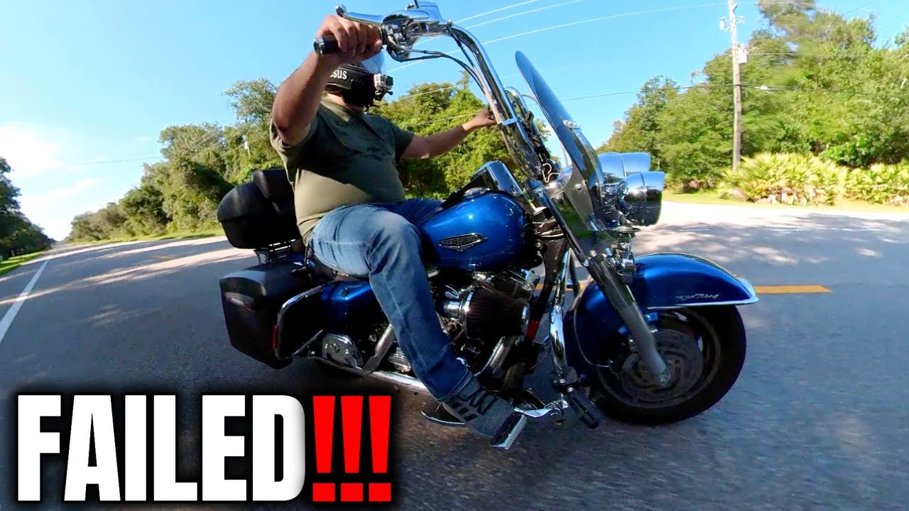 How I Failed My Motorcycle Driving Test! - YouTube