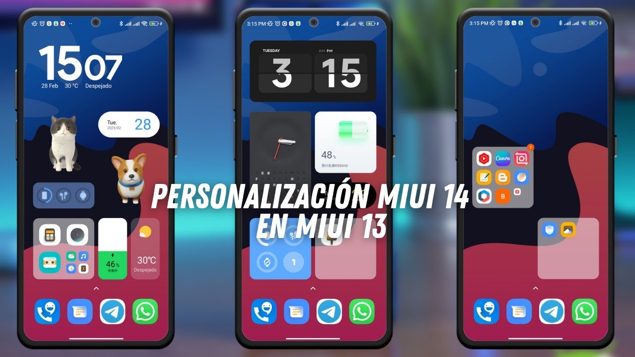 🚨Personalización🚨de MIUI 14 en tu MIUI 13💥 - YouTube