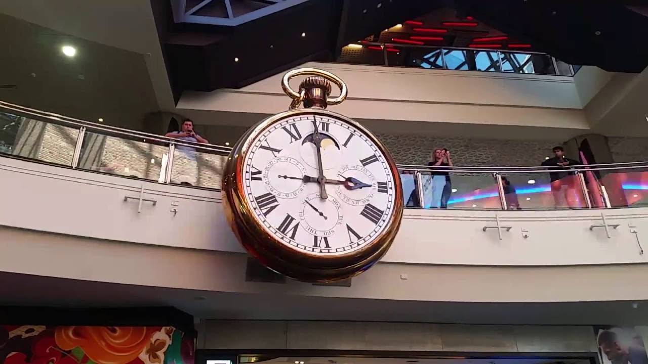 Special singing clock in Melbourne, Australia - YouTube