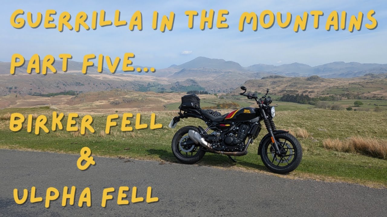 Royal Enfield Guerrilla 450 | Birker Fell & Ulpha Fell | The Lake ...