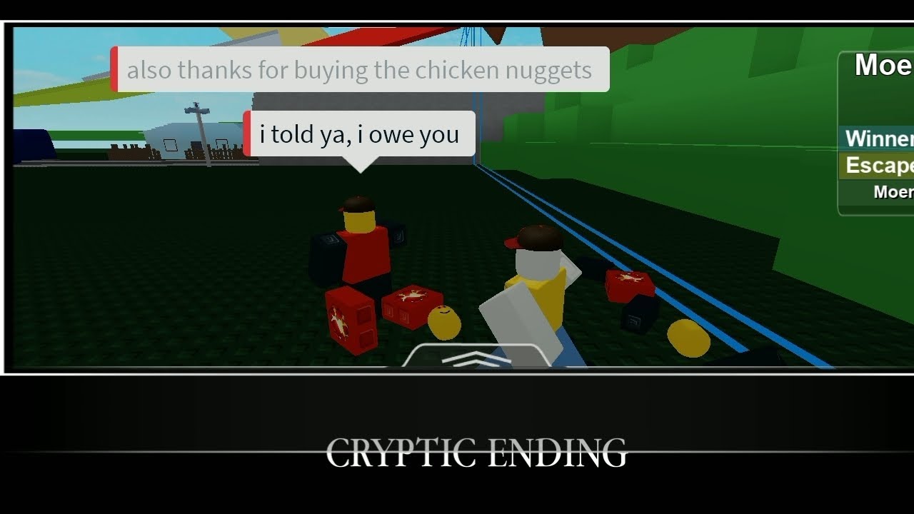 Cryptic Ending [ROBLOX NPCs are becoming smart!] - YouTube