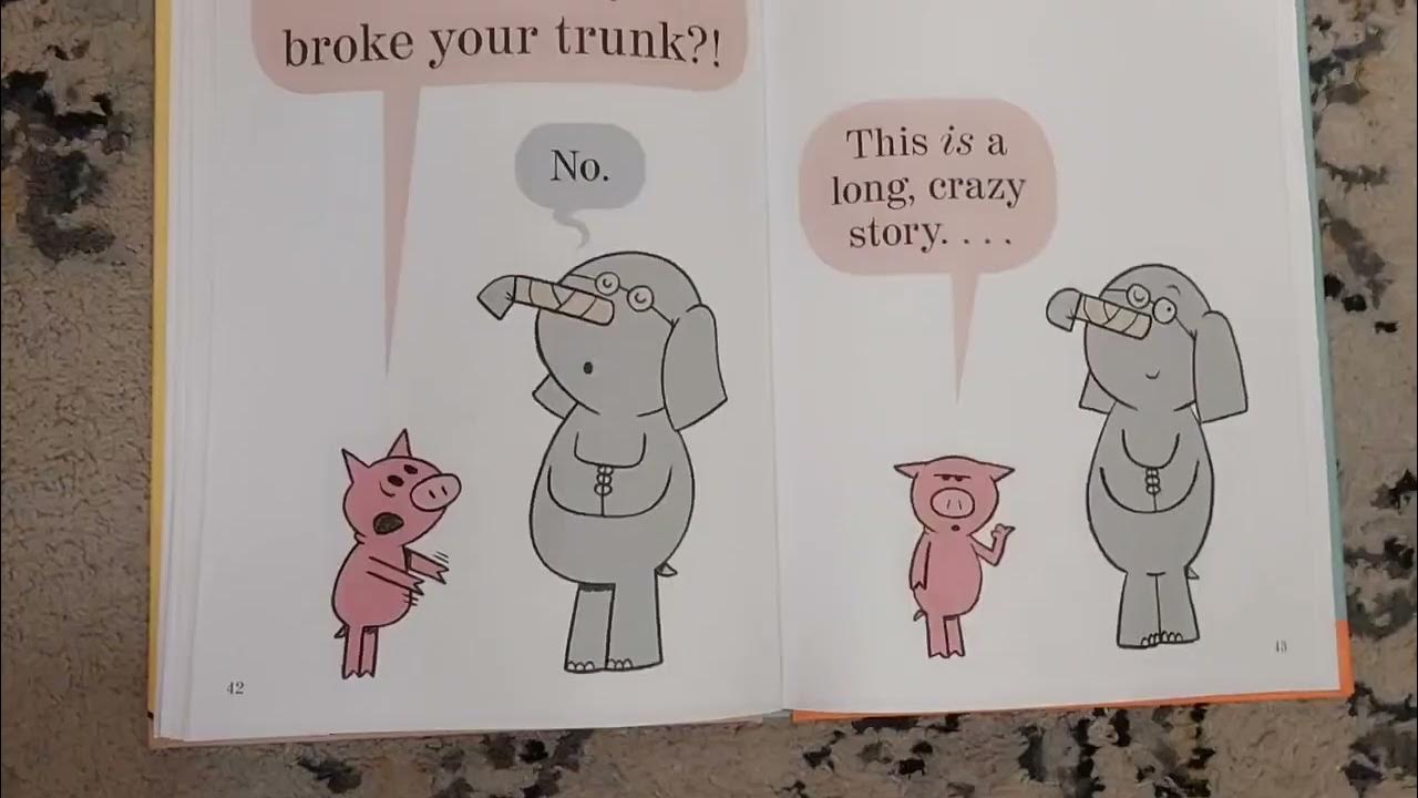 An Elephant &Piggie book - I broke my trunk! @Guided Science Readers ...