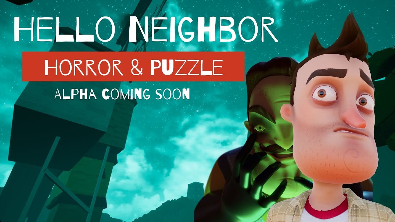 Hello Neighbor Horror & Puzzle Announcement Trailer Mod - YouTube