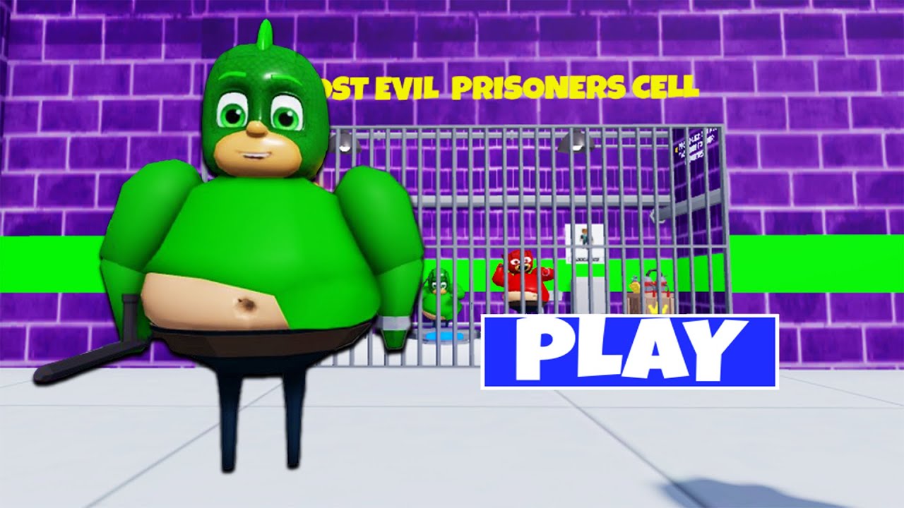 SECRET UPDATE | Playing As GEKKO BARRY in PIJAMAS MASK BARRY'S PRISON ...