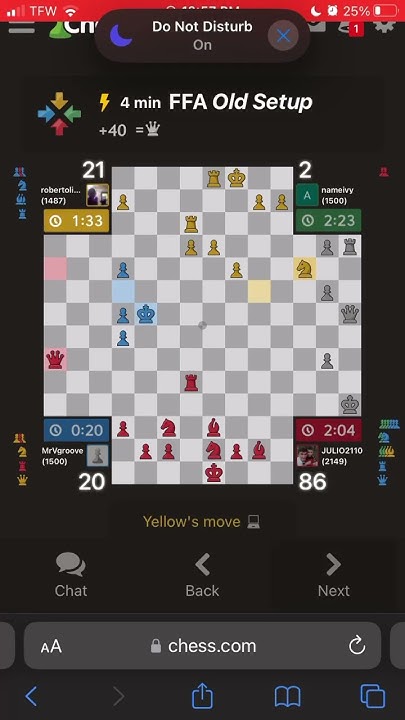 My Best 4 Player Chess Game From 2021 #shorts - YouTube