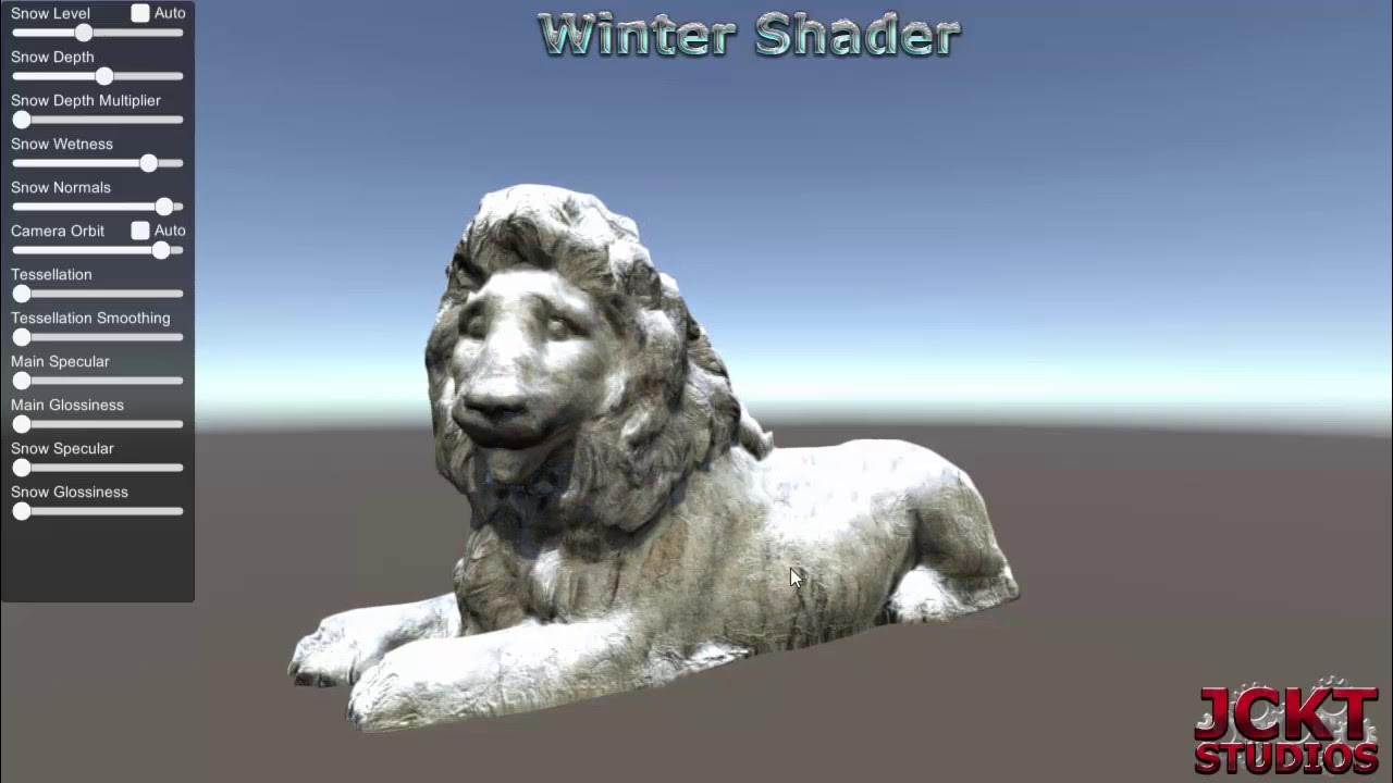 Unity - Winter Shader Pack (Snow Shader) - YouTube