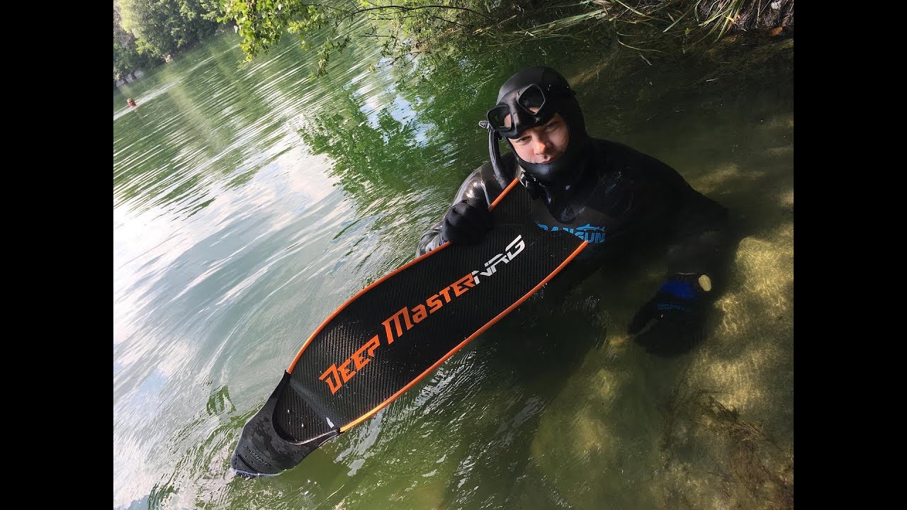 Новые карбоновые лопасти DeepMaster NRG угол слома 32 градуса первые впечатления. - YouTube