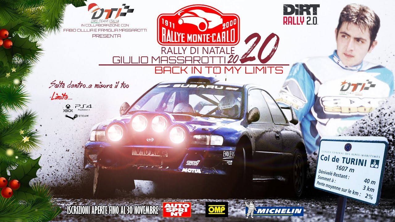 DTI - RALLY DI NATALE 2020 - Memorial GIULIO MASSAROTTI - Xbox - Pc ...
