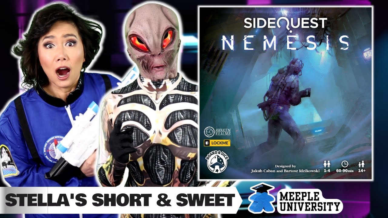 SideQuest Nemesis - New Escape room in a box, based on Nemesis board ...