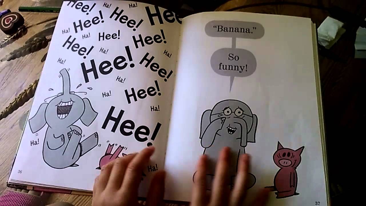 We are in a book by Mo Willems, read by Charlotte(5 yr). - YouTube