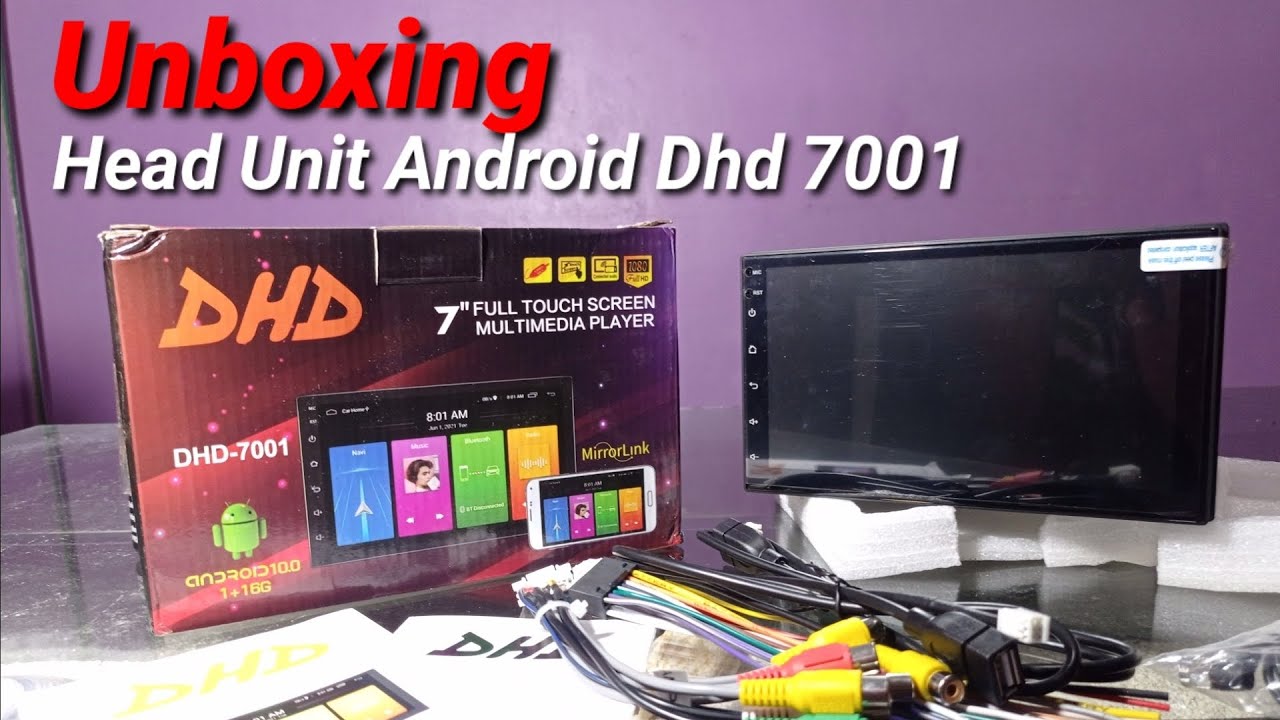 Unboxing Head Unit Dhd 7001 || Beli Ditoko Online - YouTube