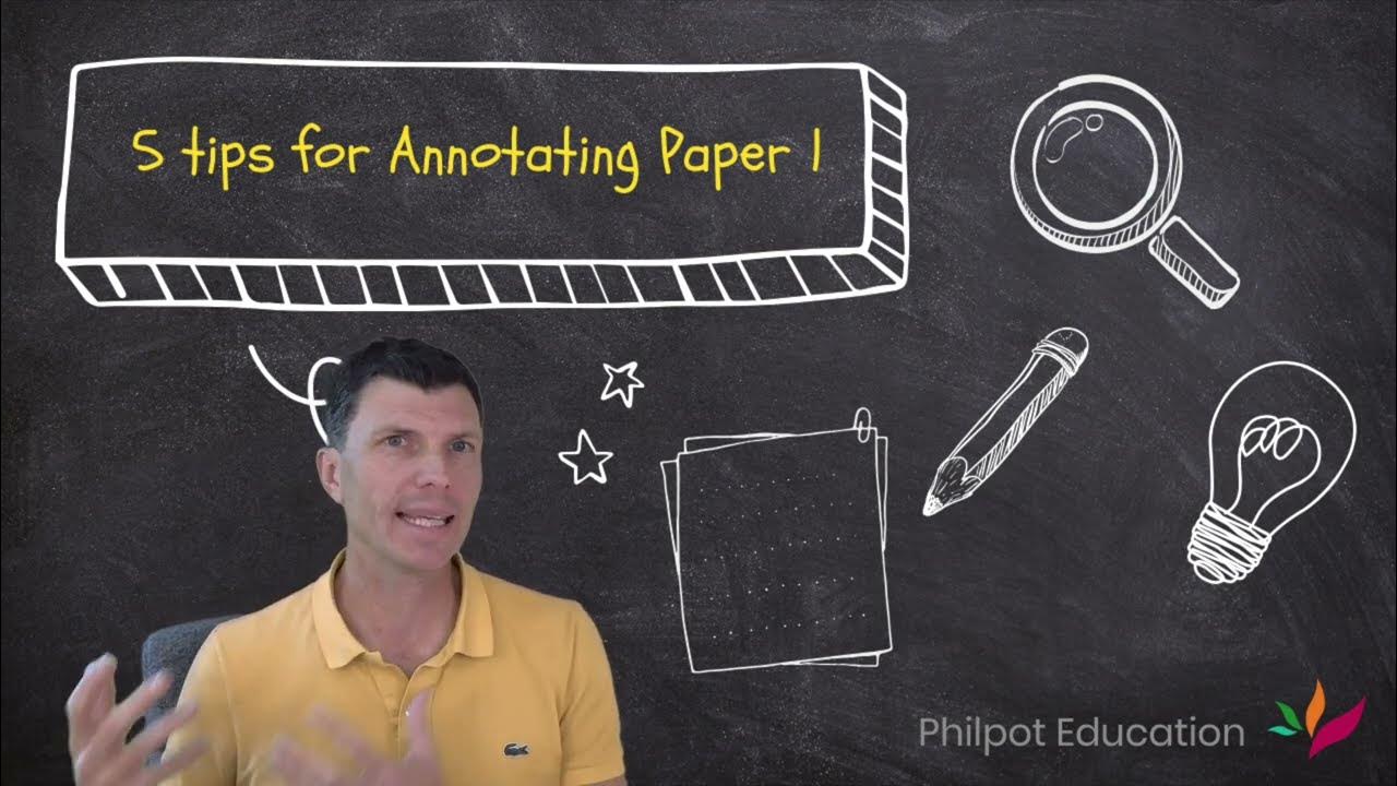 Annotating Paper 1 - YouTube
