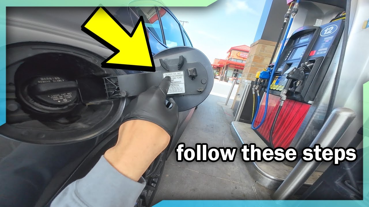 POV how to fill your car with gas like a PRO - YouTube