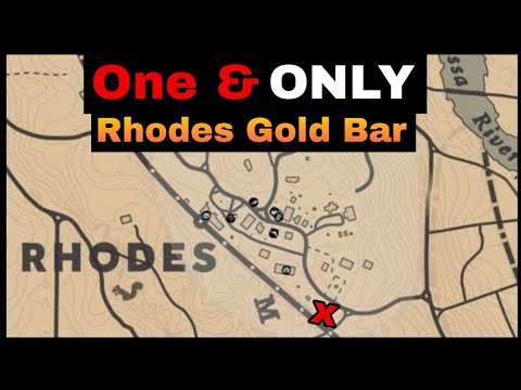 Rhodes Gold Bar Where to find it - YouTube