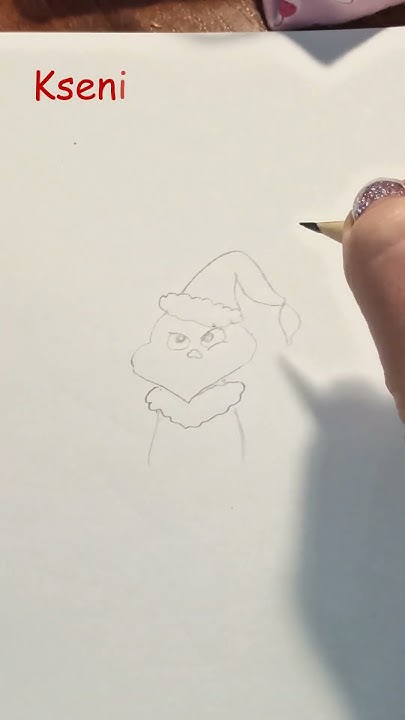 Гринч 🎄 🎅🏽 👹 Как нарисовать Гринча Shots урокрисования длядетей