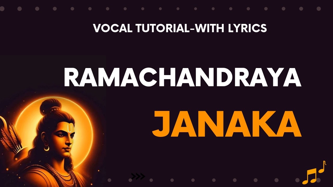 Ramachandraya Janaka (With Lyrics) | Mangalam - YouTube