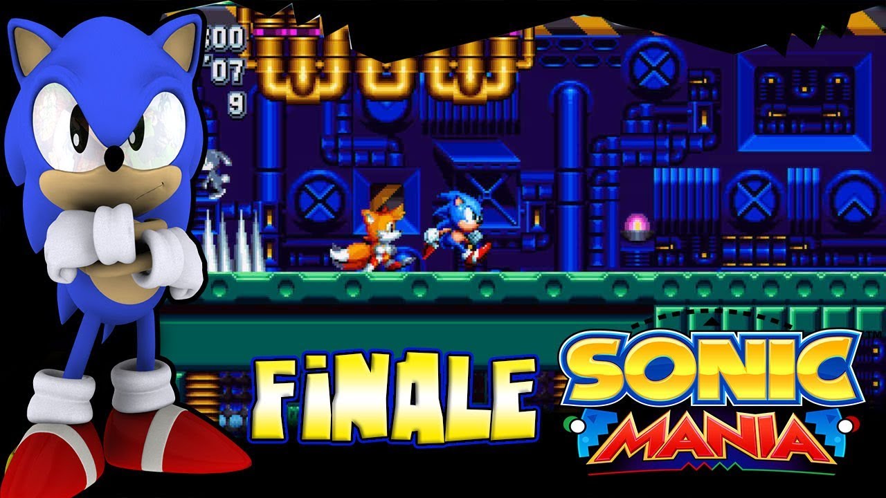 Sonic Mania Walkthrough THE FINALE No Commentary l Metallic Madness ...