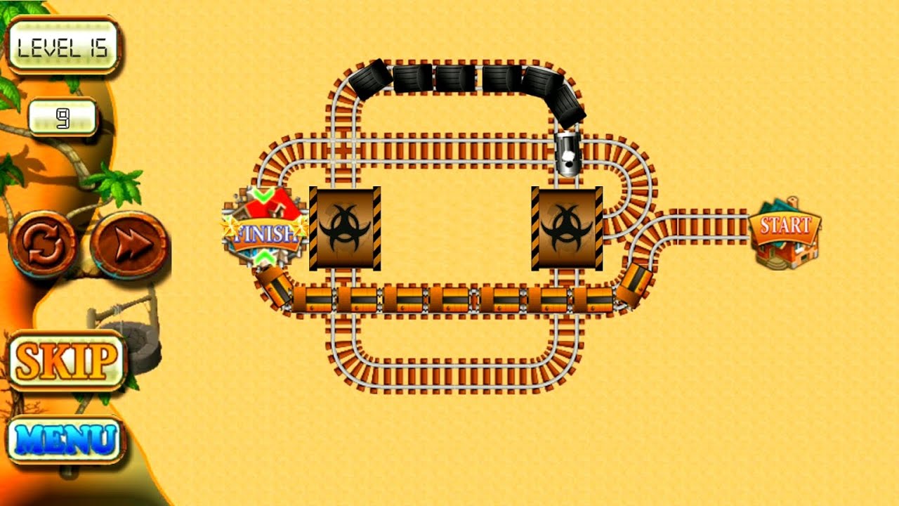 Rail Line Maze - Train Puzzle Game -Android Gameplay #282 - YouTube