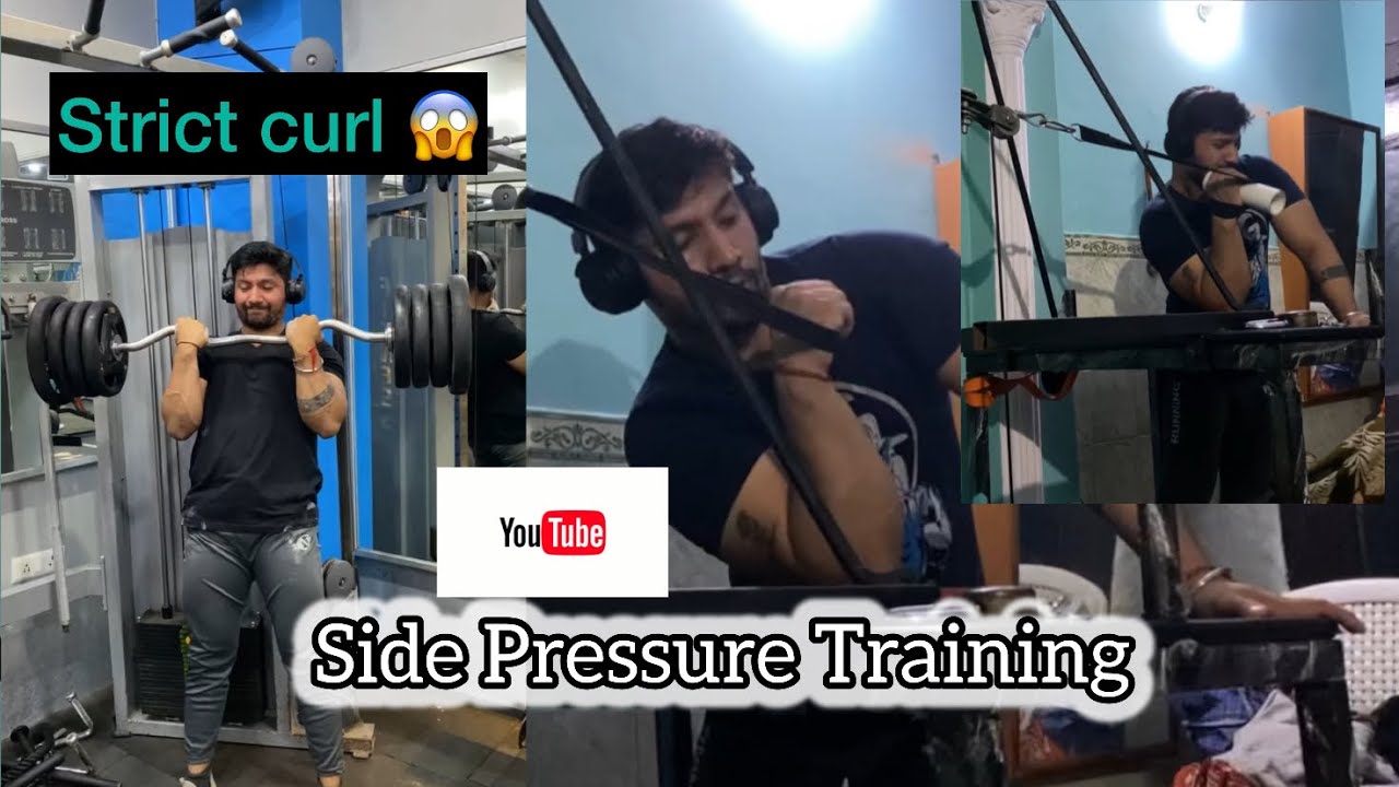 Side pressure | Armwrestling training | | hook training - YouTube