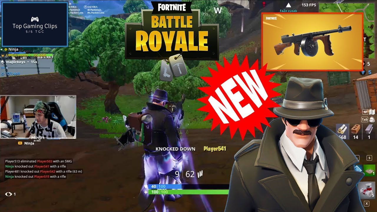 Fortnite Noir Skin - YouTube
