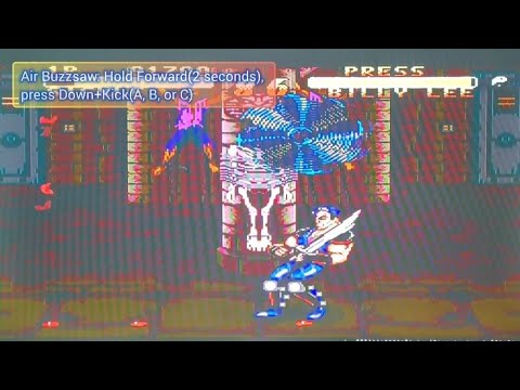Sickle's Special Moves - Double Dragon V Sega Genesis - YouTube