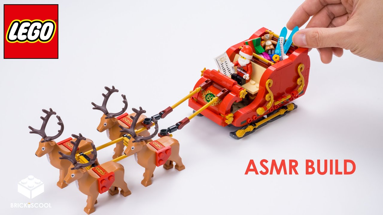 Santa's Sleigh｜Lego Speed Build｜ASMR - YouTube