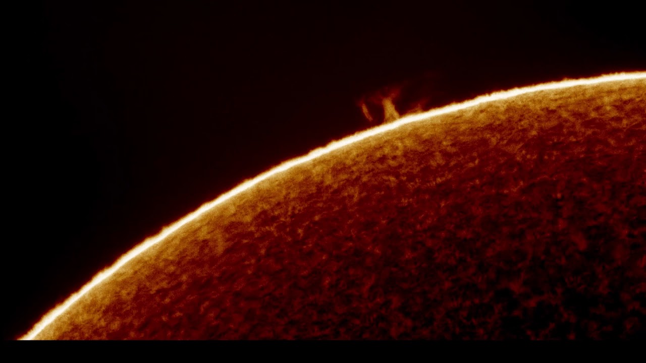 Sun Colorized Raw footage May 22nd 2020 - YouTube