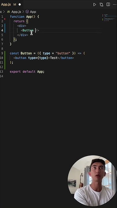 How to set default props for your React components #shorts - YouTube