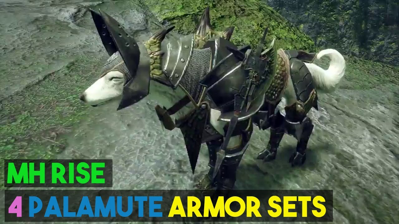 4 Palamute Armor Set Early-Game MH Rise Showcase - YouTube