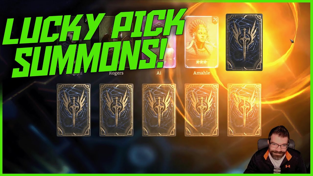 Lucky Pick and Aedrin/Eirlys Summons! Dan Heilman Watcher of Realms ...