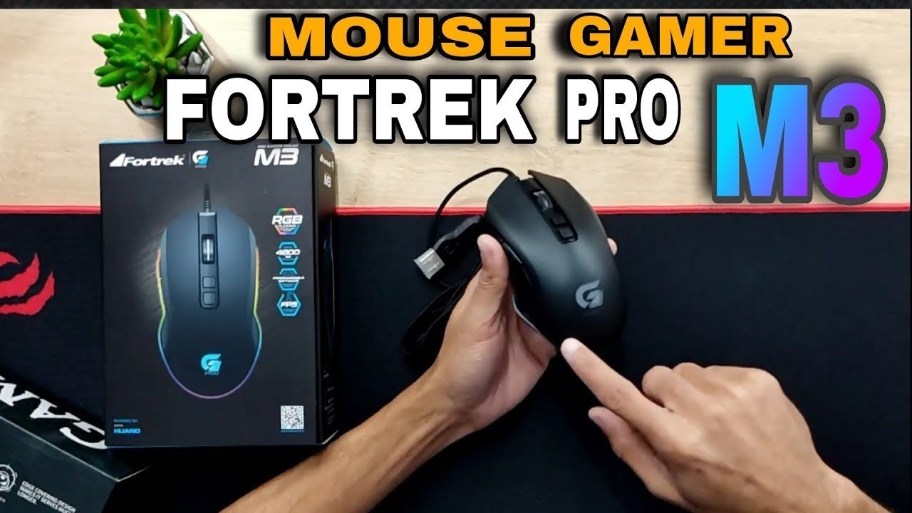 Mouse Gamer FORTREK PRO M3 RGB, FORTREK - YouTube