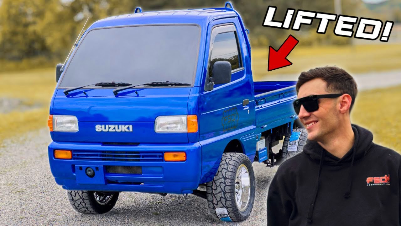 We built a stanced mini truck - YouTube