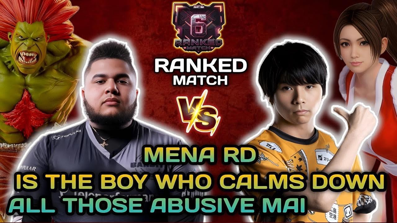 SF6 Mena RD ( Blanka ) VS Hibiki ( Mai ) High Level Gameplay - YouTube